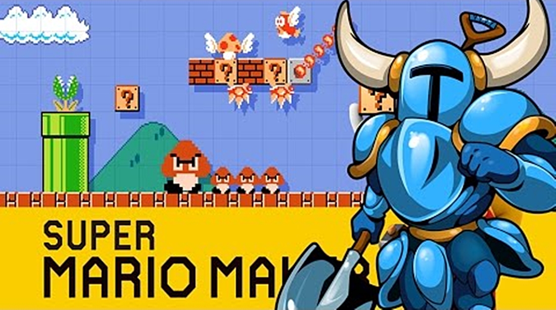 A Hero Emerges! Shovel Knight comes to Super Mario Maker? - Miketendo64