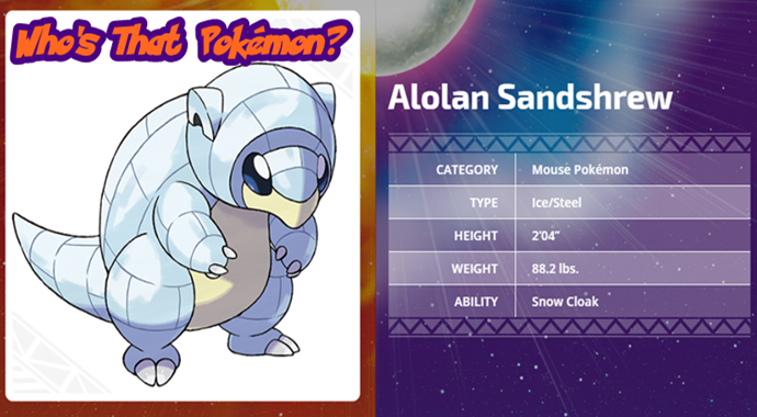 Who’s That Pokémon? It’s Alolan Sandshrew! - Miketendo64