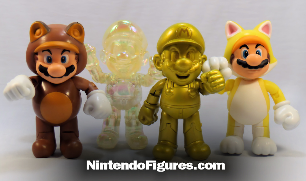Star Power Mario 4″ Inch World of Nintendo Figure Review - Miketendo64