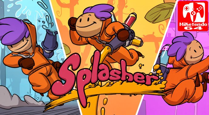 [Review] Splasher (Nintendo Switch) - Miketendo64