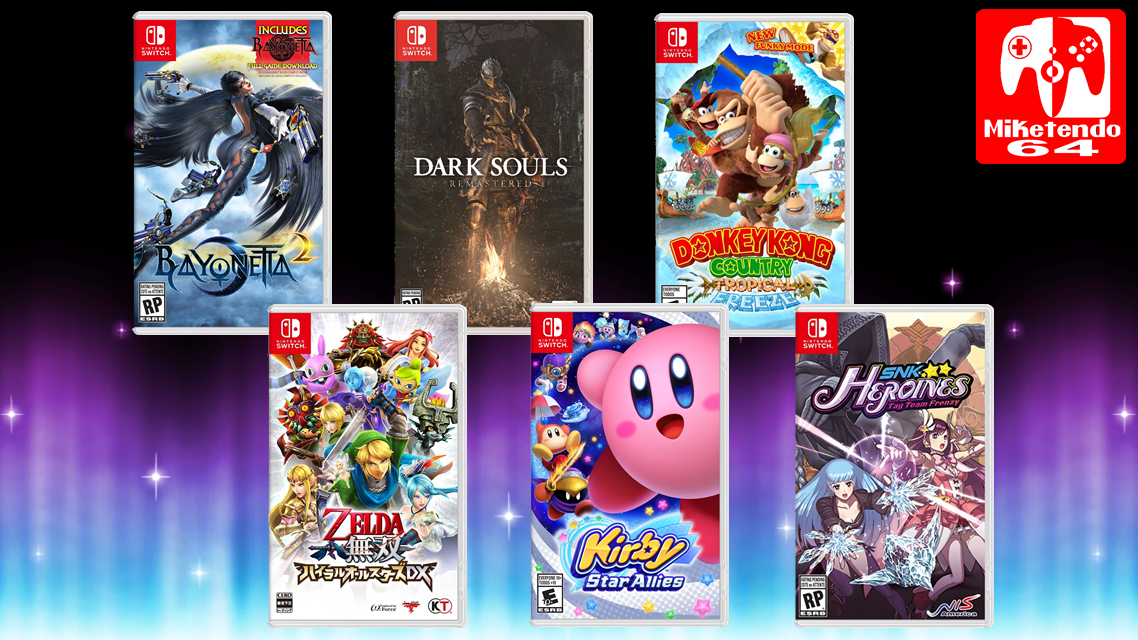 [Gallery] Nintendo Switch Box Art For Games Of 2018 - Miketendo64