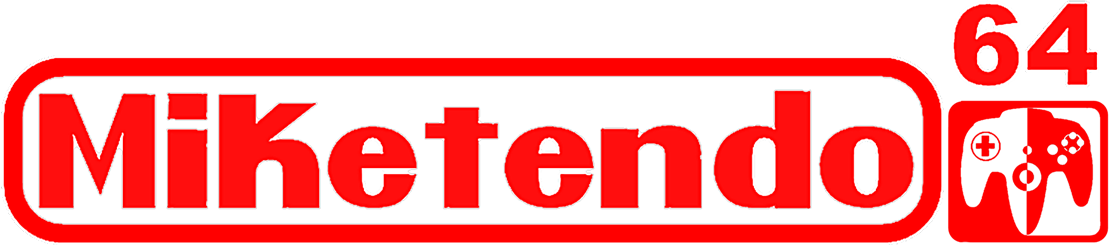 M64 Logo (White) banner – Miketendo64