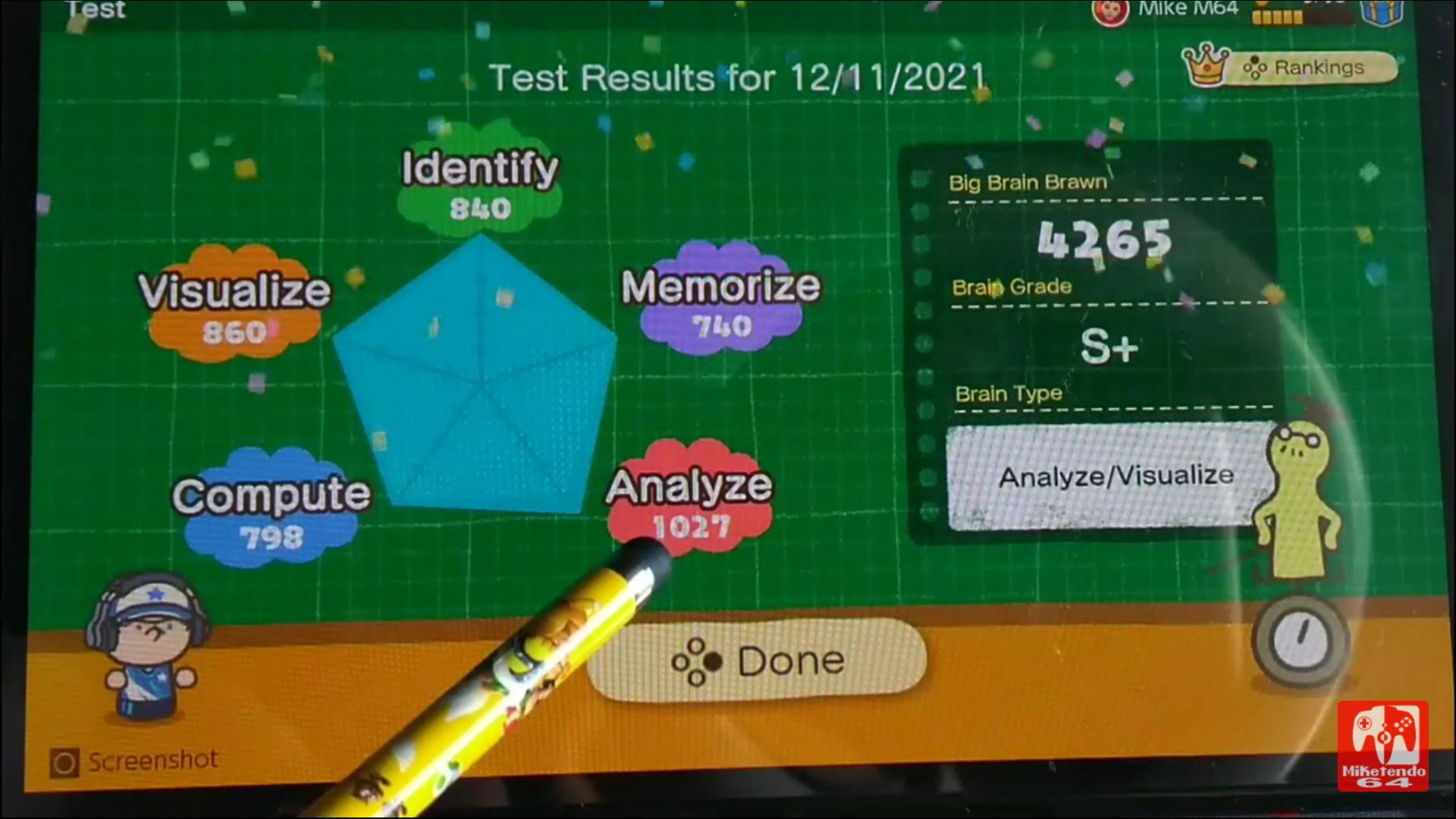 [Guide] Getting S+ Brain Grade In Test – Big Brain Academy: Brain Vs ...