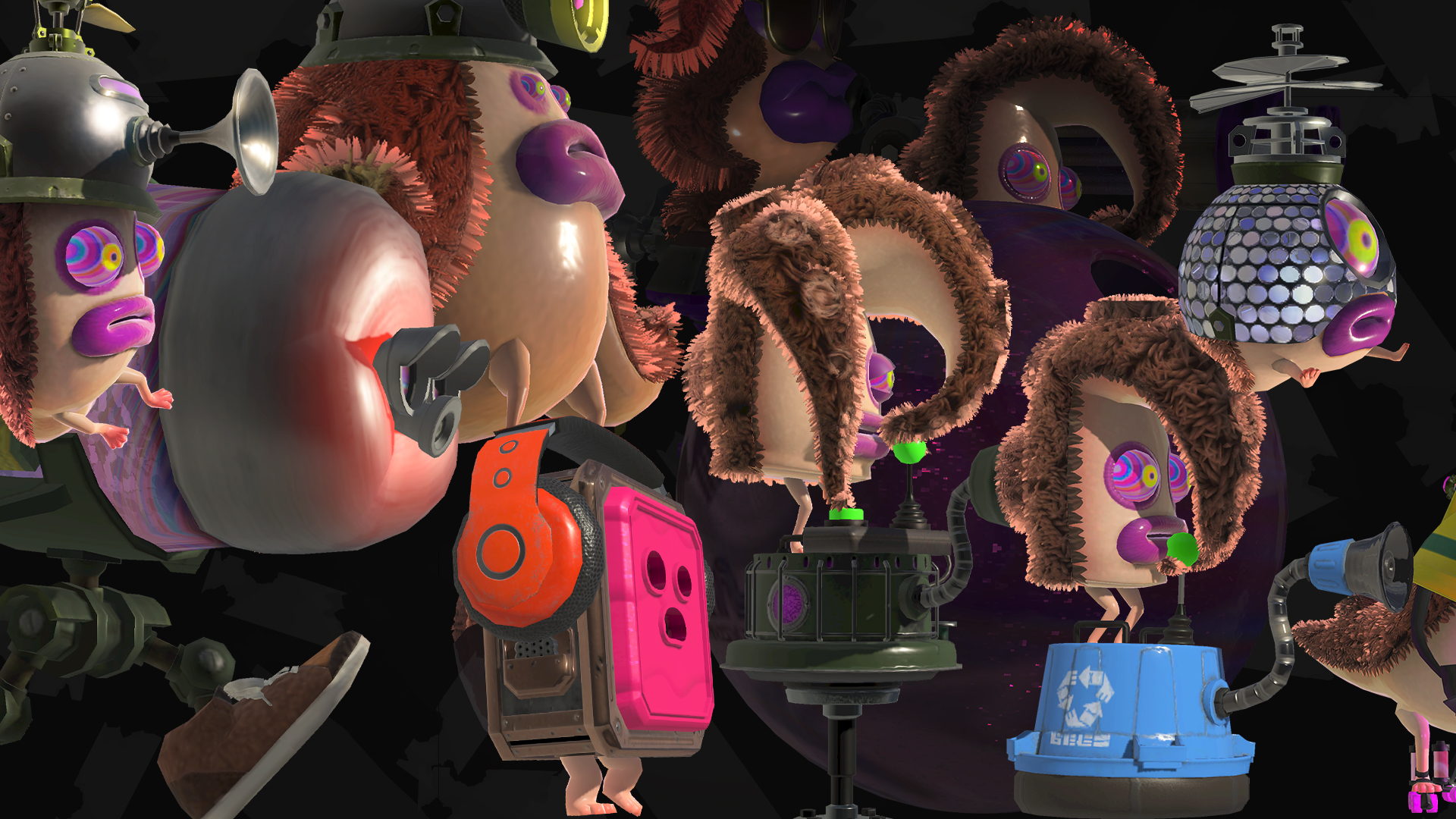 Octarians with Hair (1) – Miketendo64