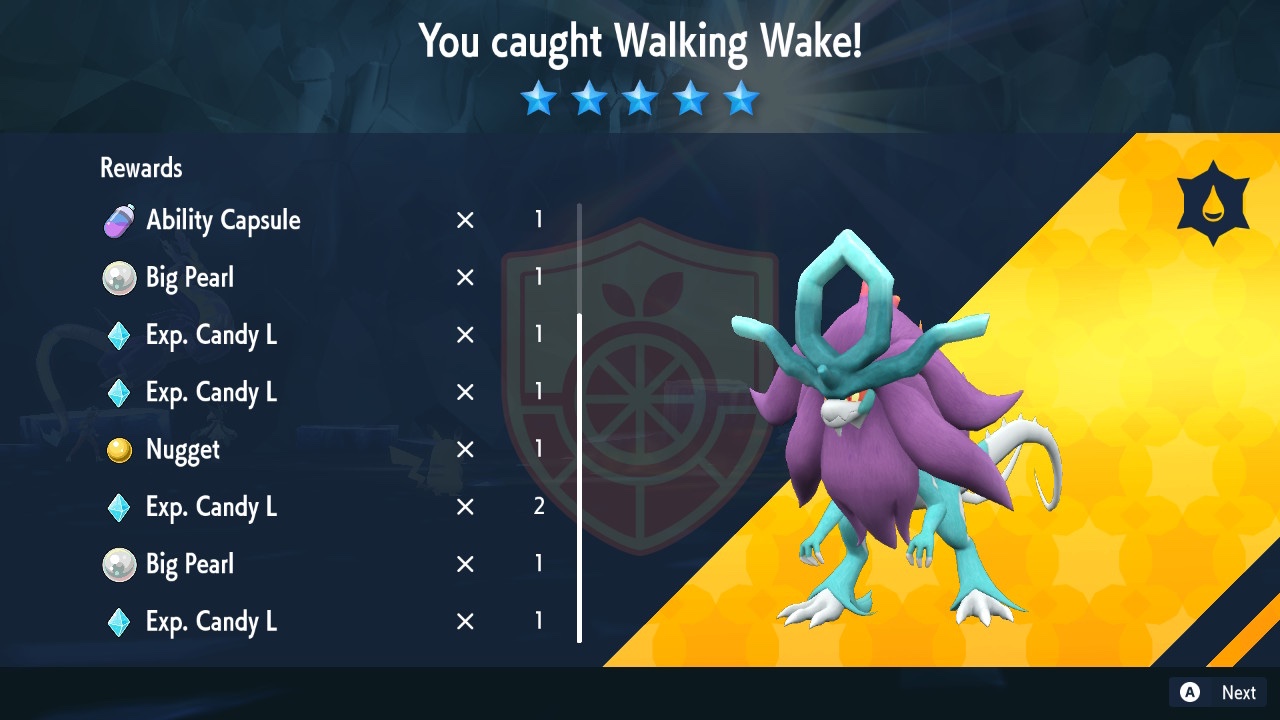 Walking Wake | Pokémon Scarlet & Pokémon Violet - Miketendo64