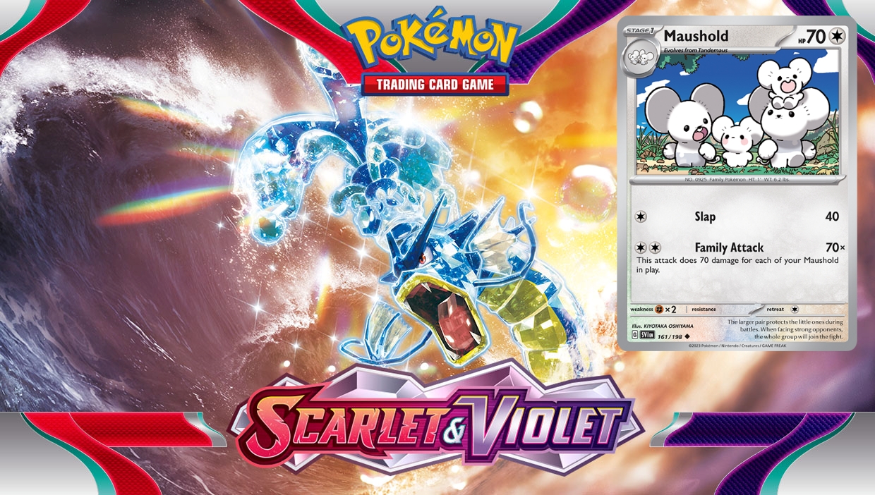 Maushold (161/198) | Pokémon TCG: Scarlet & Violet - Miketendo64