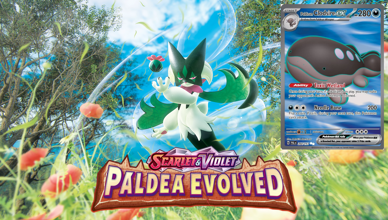 Paldean Clodsire ex (244/193) | Pokémon TCG: Scarlet & Violet — Paldea ...