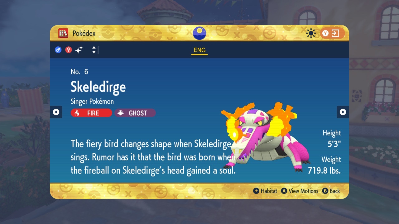 Shiny Skeledirge | Pokémon Scarlet & Pokémon Violet - Miketendo64