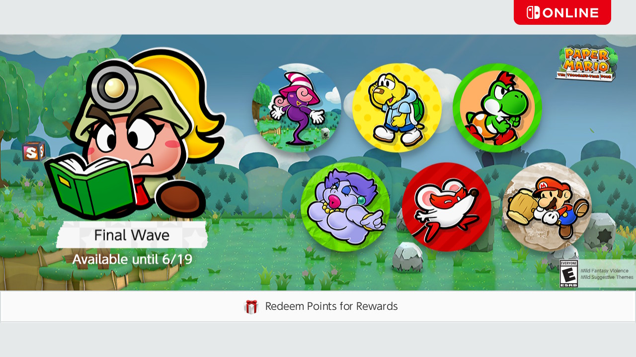 NSO | Final Wave of the Paper Mario: TTYD Icons is Available Now ...