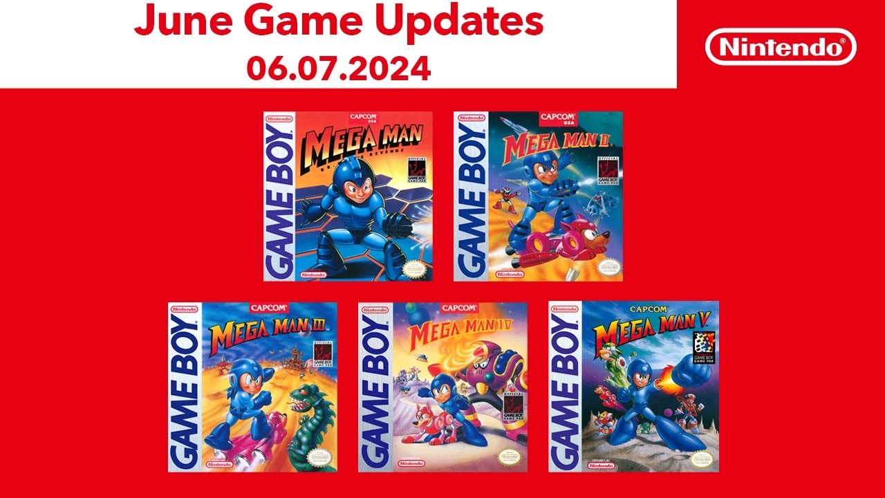 NSO | June Games Update adds 5 Mega Man Games for Game Boy - Miketendo64