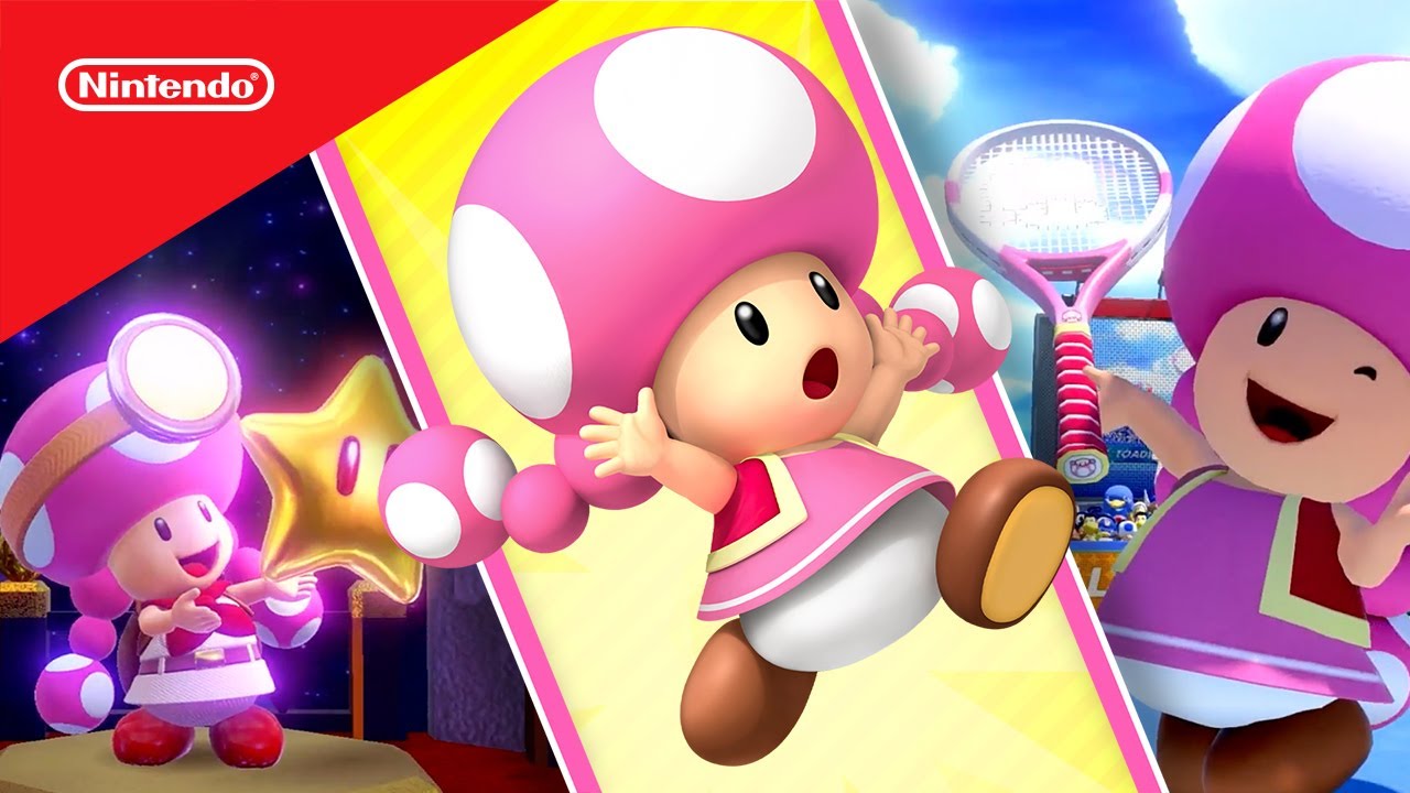 Meet the Characters! | Play Nintendo Introduces Toadette - Miketendo64