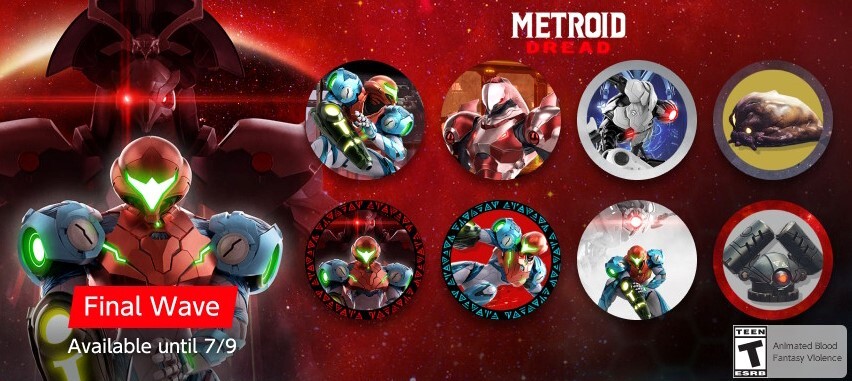 NSO | Final Wave of Metroid Dread Icons is Available Now - Miketendo64