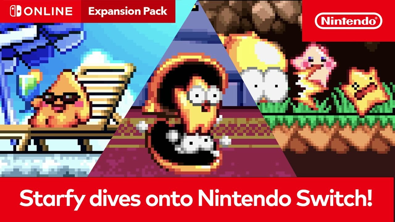 NSO | Three Legendary Starfy Games Available Now for Game Boy Advance ...
