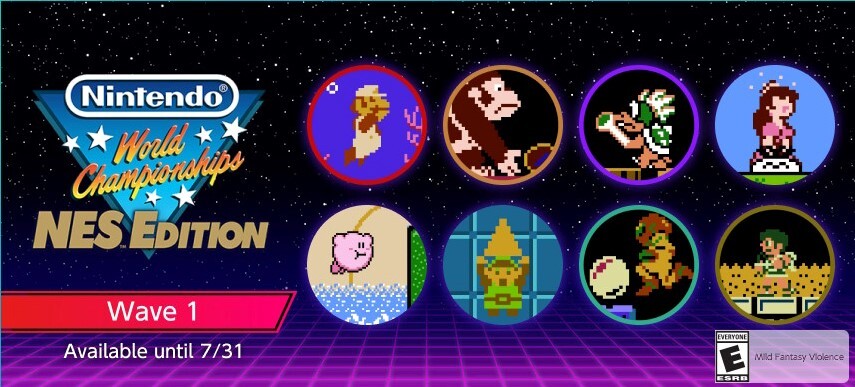 NSO | First Wave of Nintendo World Championships: NES Edition Icons ...