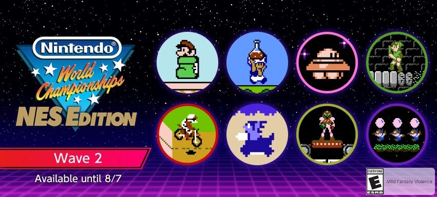 NSO | Second Wave of Nintendo World Championships: NES Edition Icons ...