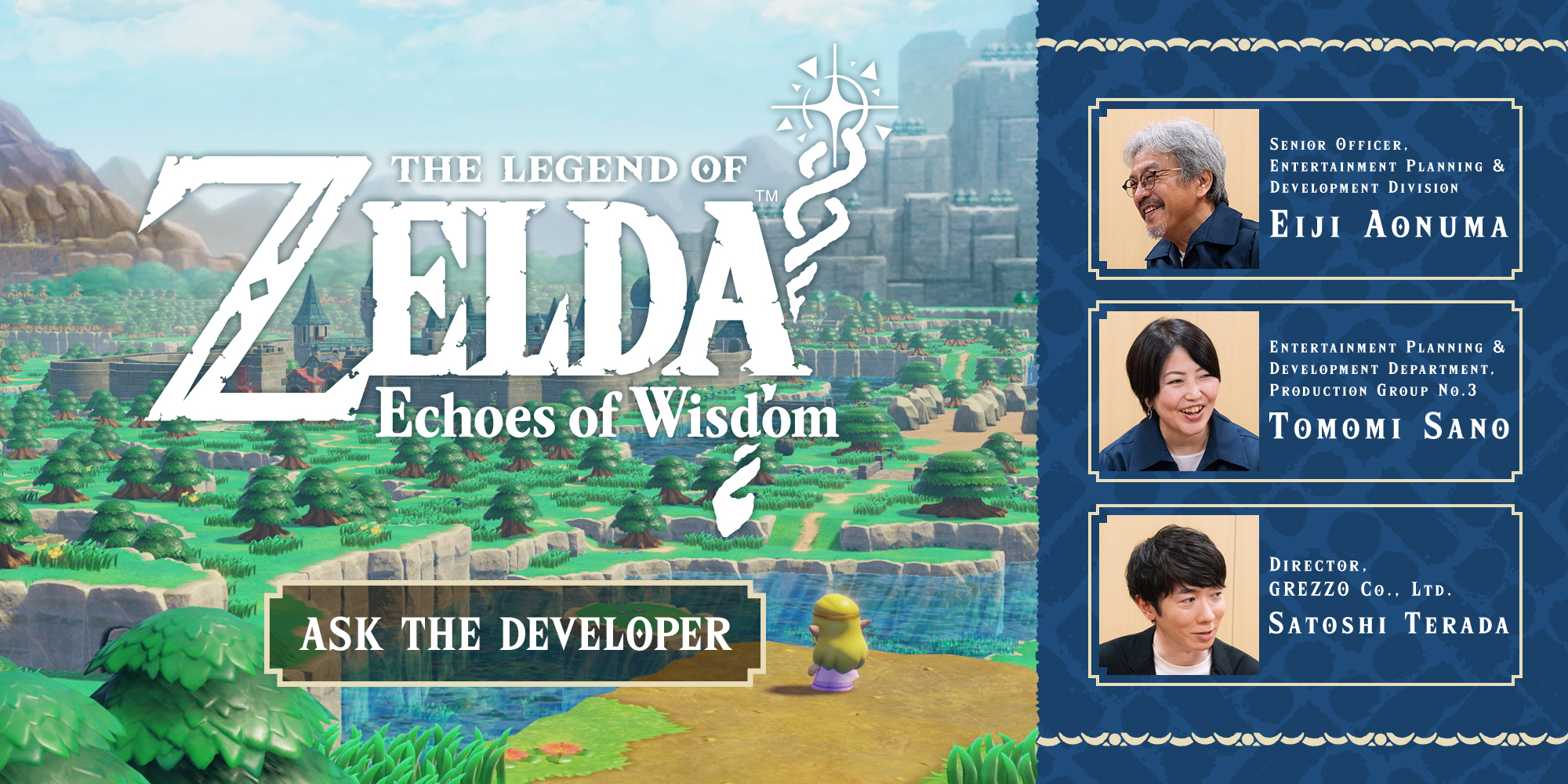 Zelda | Echoes of Wisdom Devs on Their Involvement with the Game ...