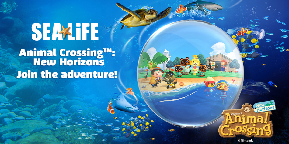 UK | SEA LIFE x Animal Crossing: New Horizons Aquarium Collab Announced ...