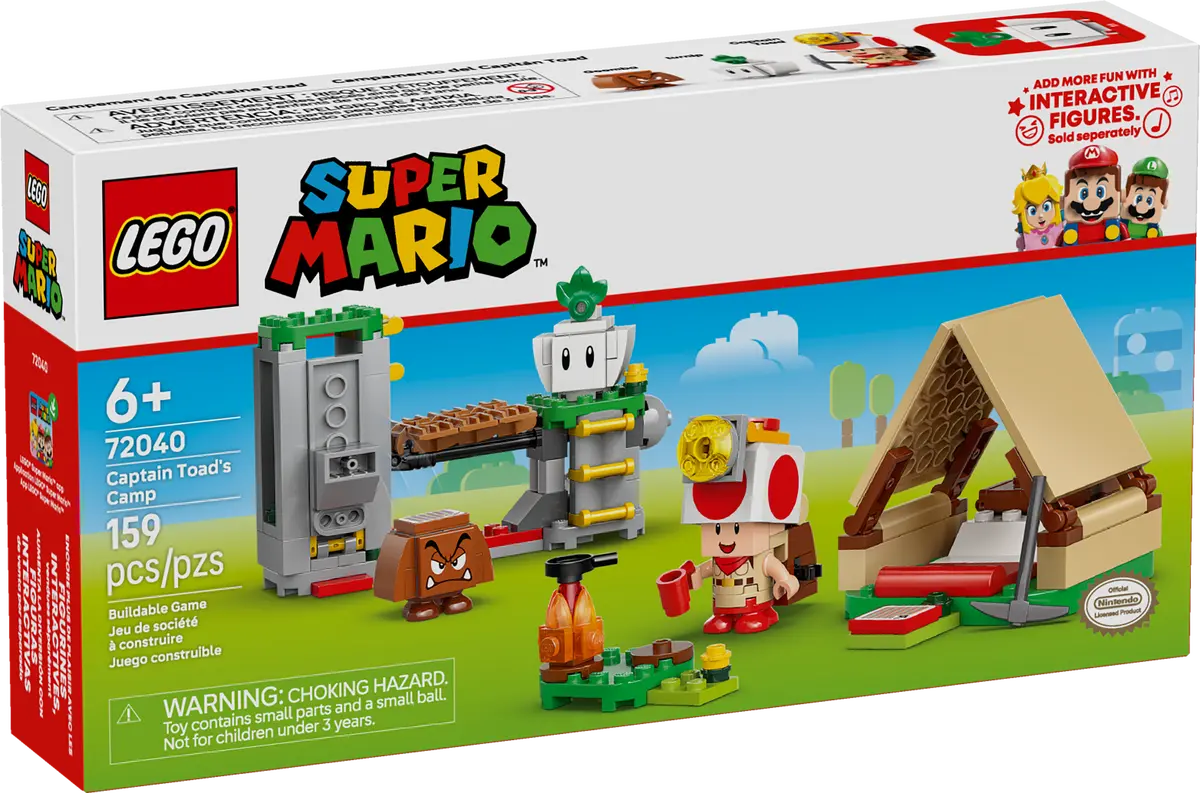Captain Toad’s Camp (72040) | LEGO Super Mario - Miketendo64